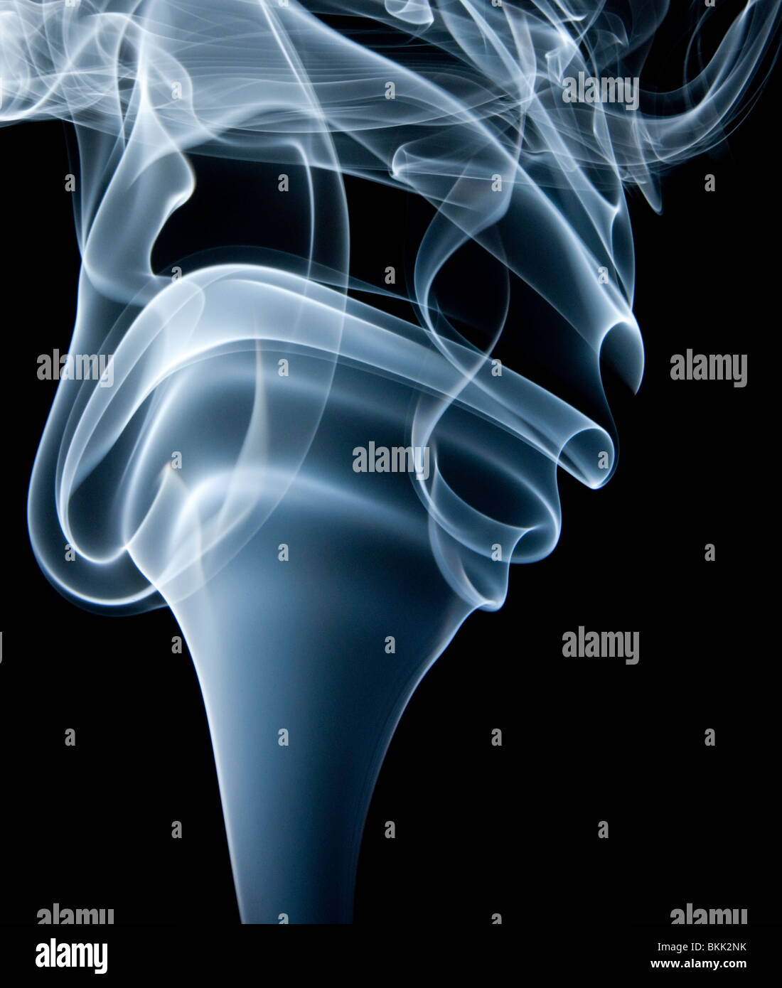 Swirls of smoke Stock Photo - Alamy