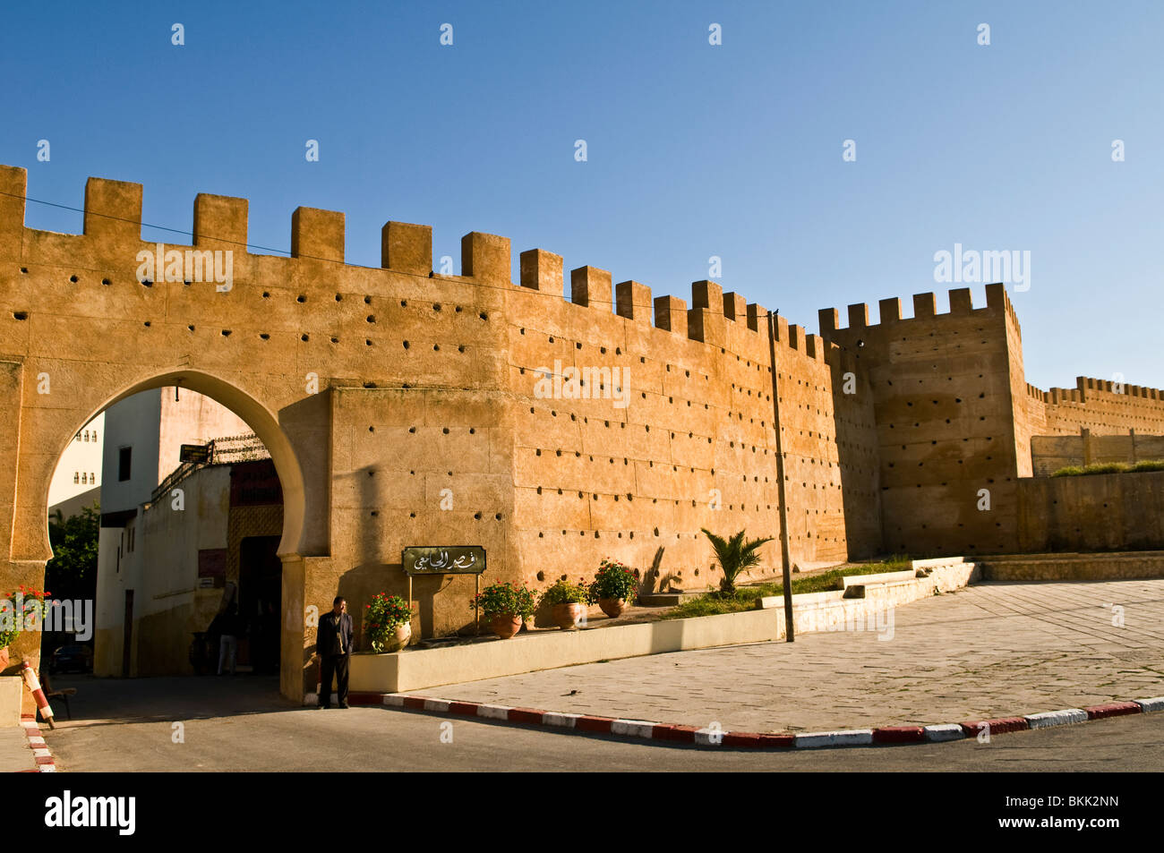 Old city wall of Fes, Morocco Stock Photo - Alamy
