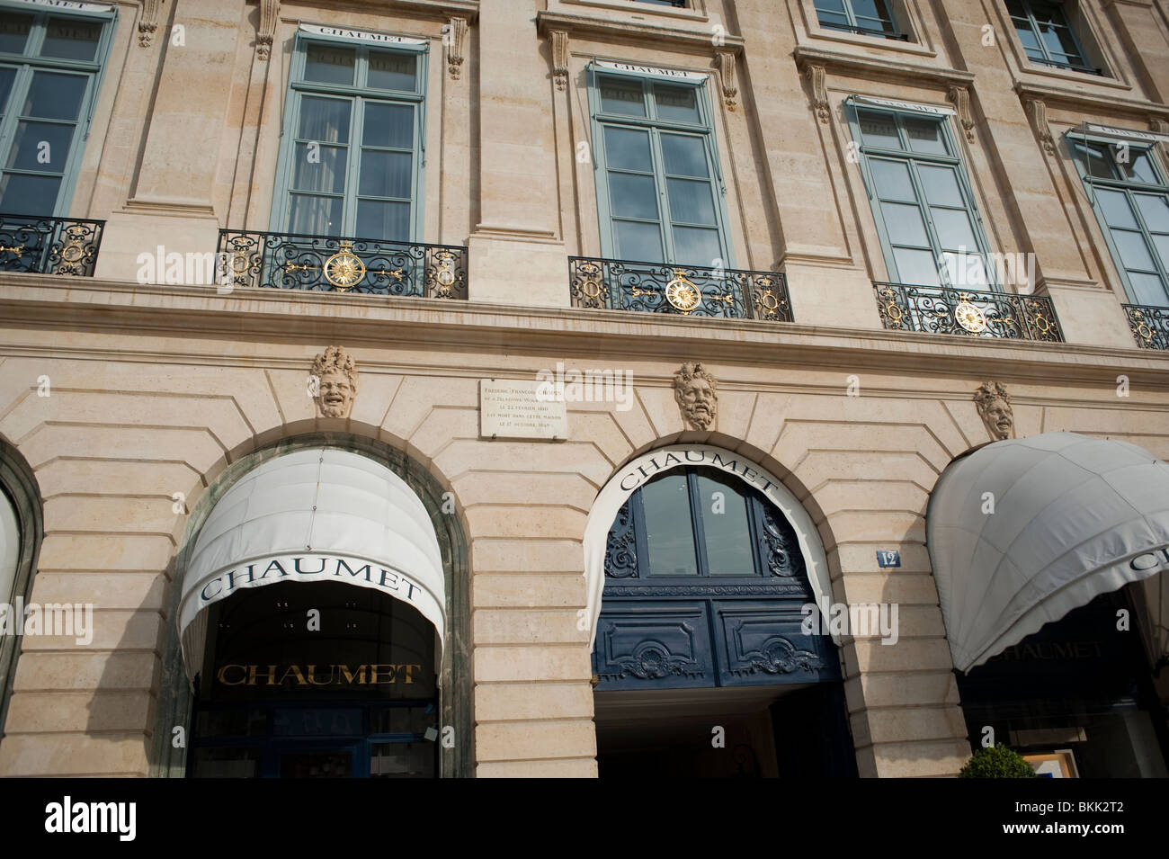 Paris Buildings, Chaumet Jewelry Store Front, Place Vendome, Luxury ...