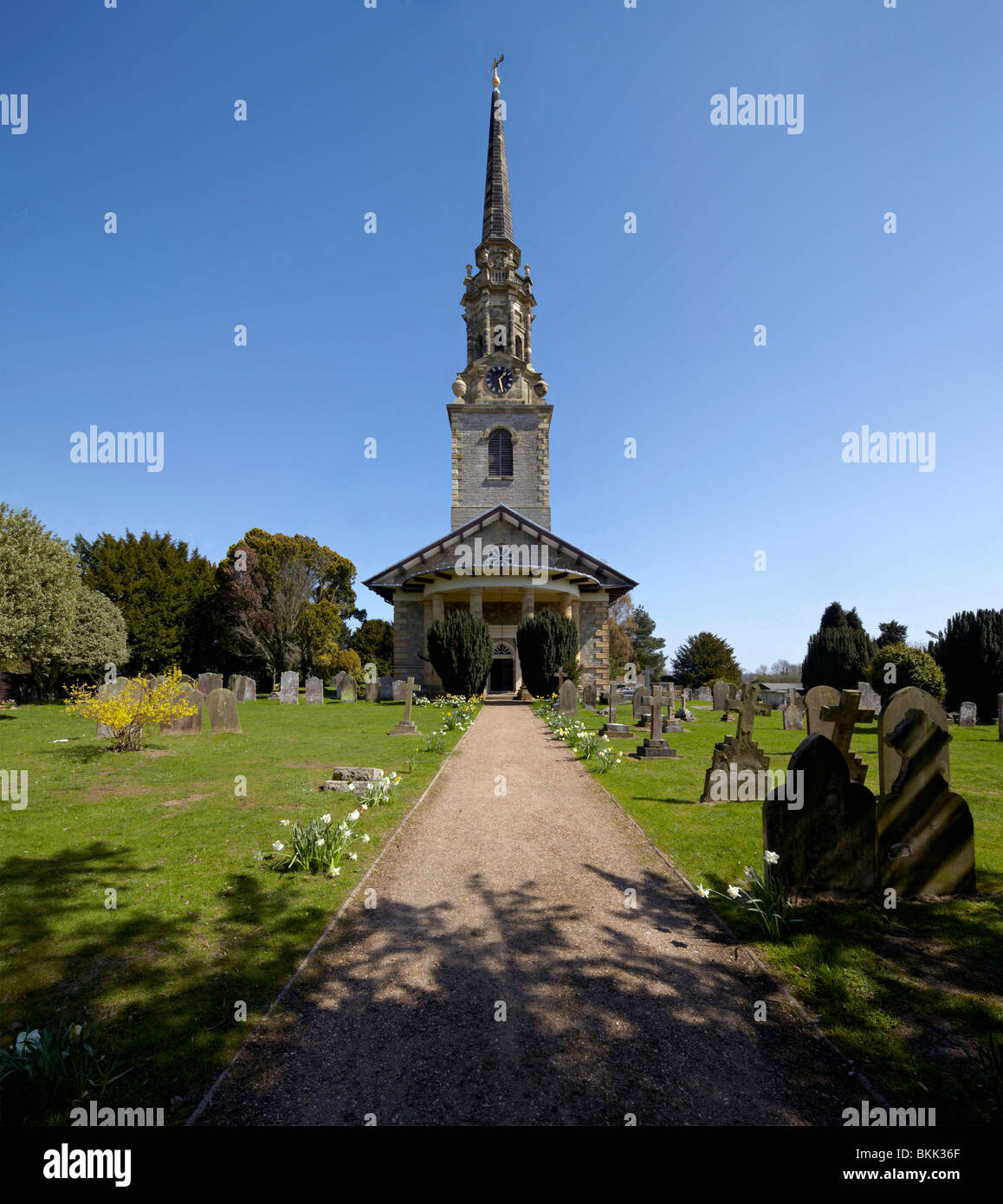 Church of St Lawrence, Mereworth, Kent Stock Photo - Alamy