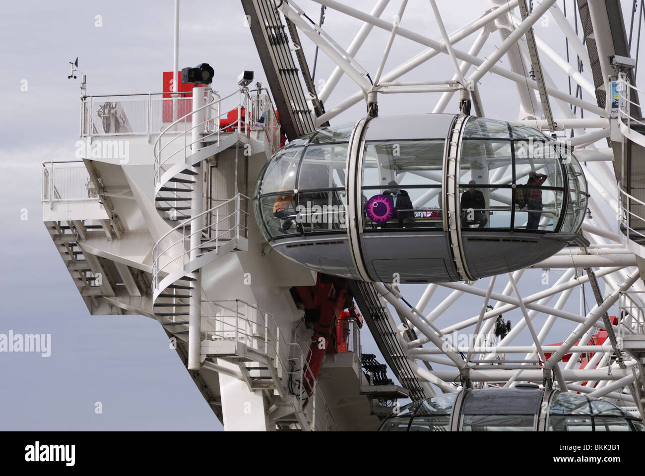 Close up of The London Eye, London, England, UK Stock Photo - Alamy