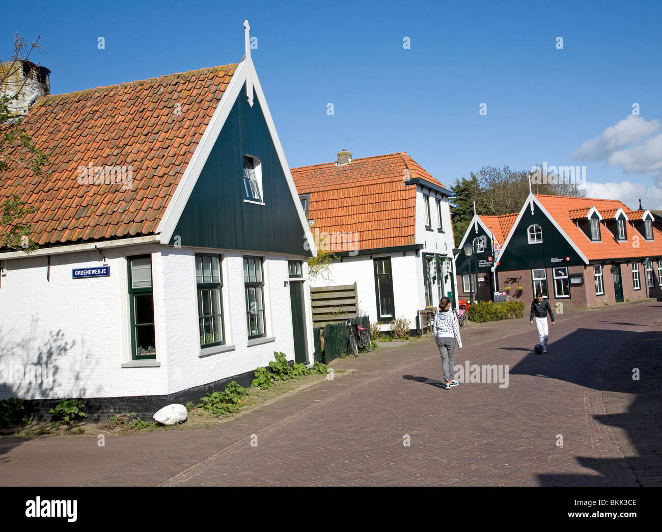 De Waal village, Texel, Netherlands Stock Photo - Alamy