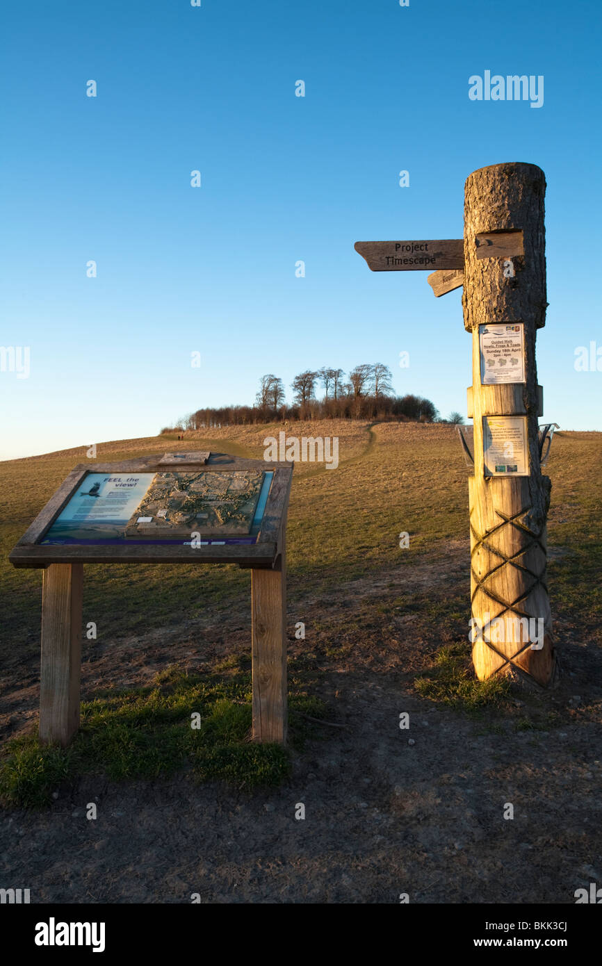 Wittenham clumps oxfordshire hi-res stock photography and images - Alamy