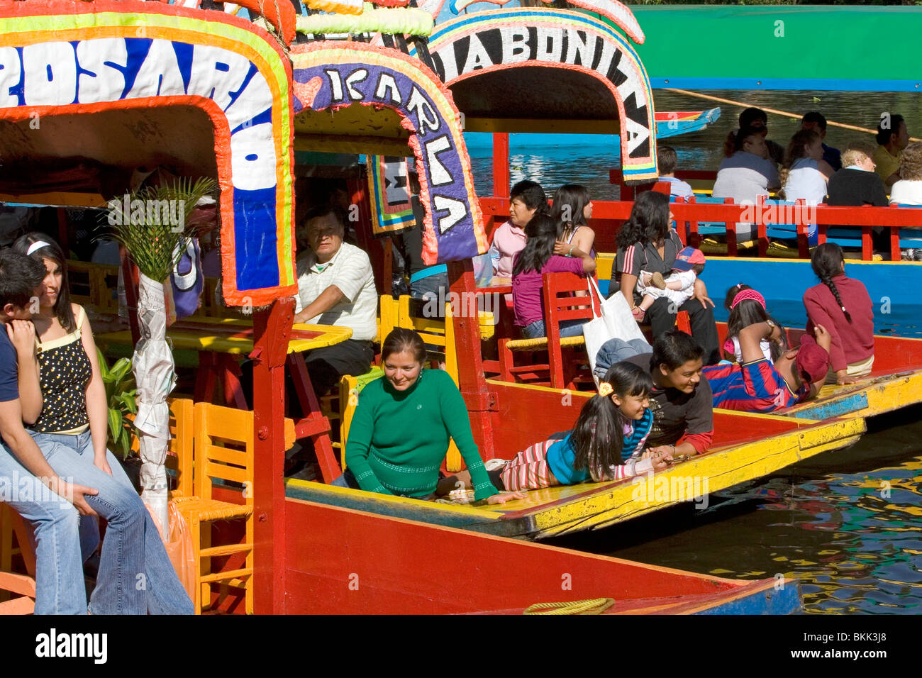 Trajineras hi-res stock photography and images - Alamy