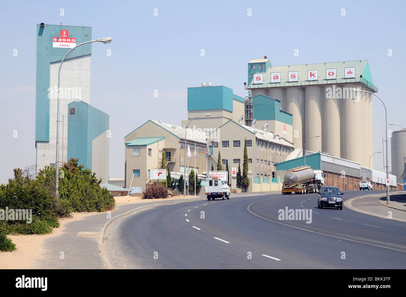 SASKO Grain plant in Malmesbury largest town in the Swartland region of ...