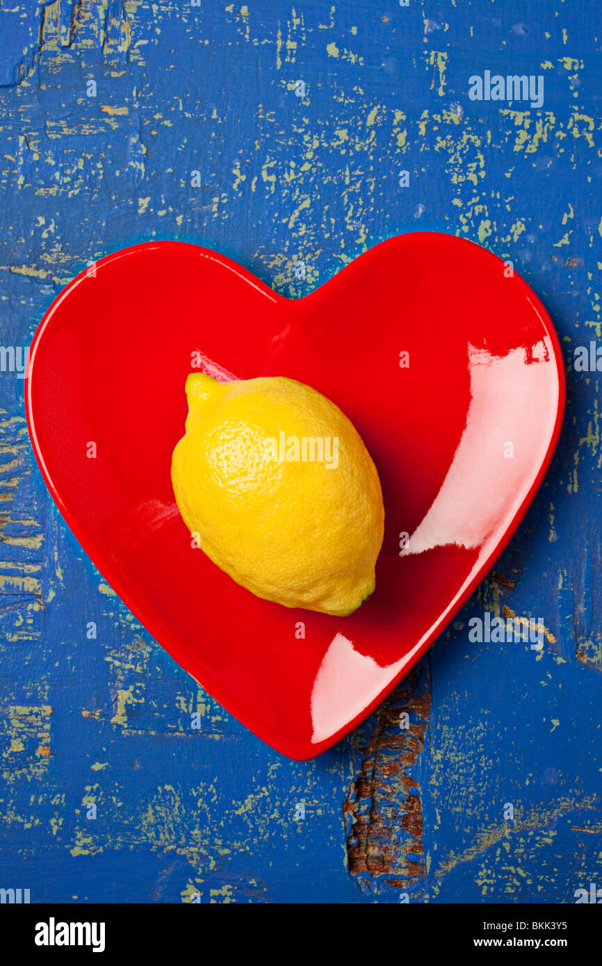 Heart red blue colors hi-res stock photography and images - Alamy