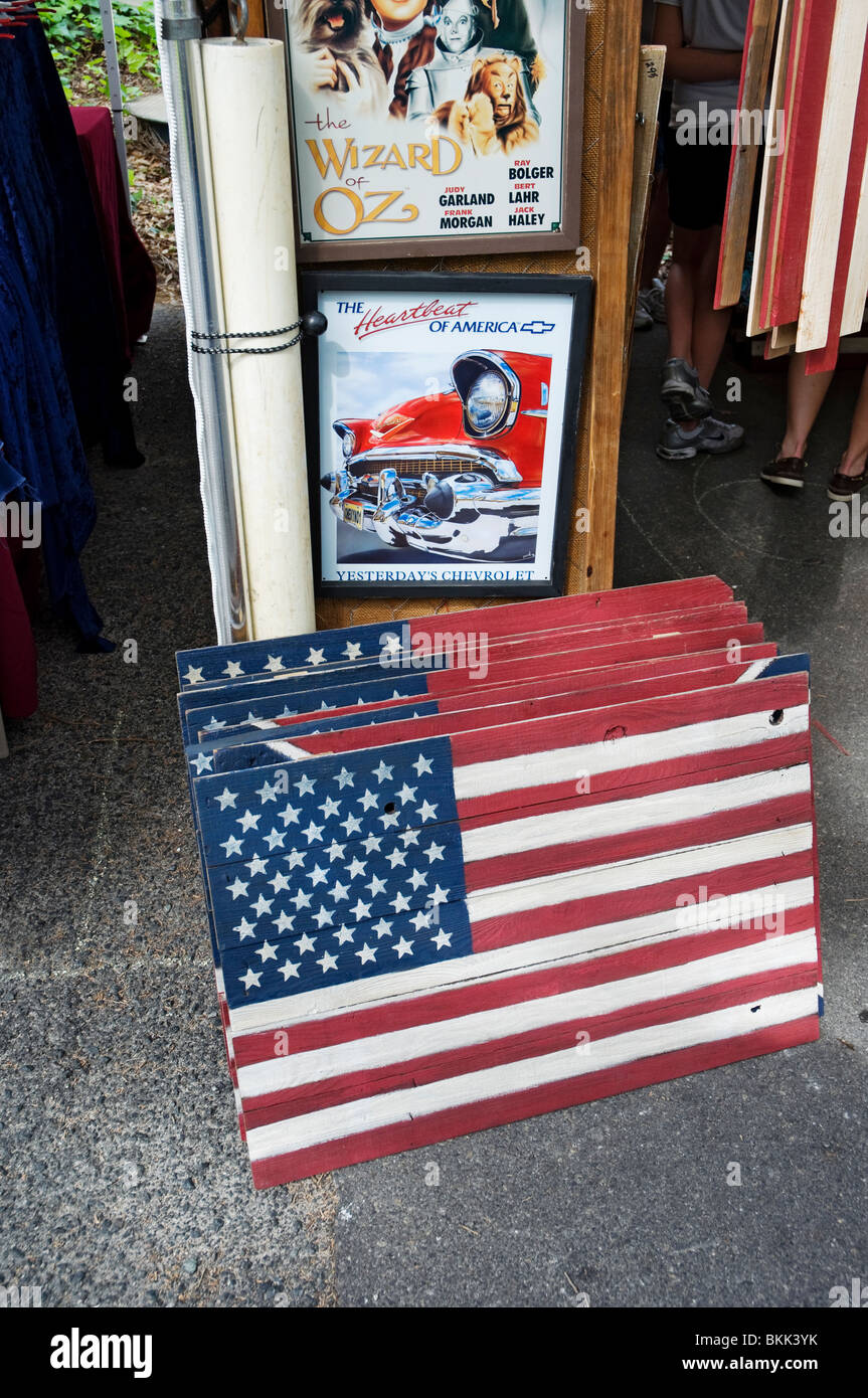 American flag vendor hi-res stock photography and images - Alamy