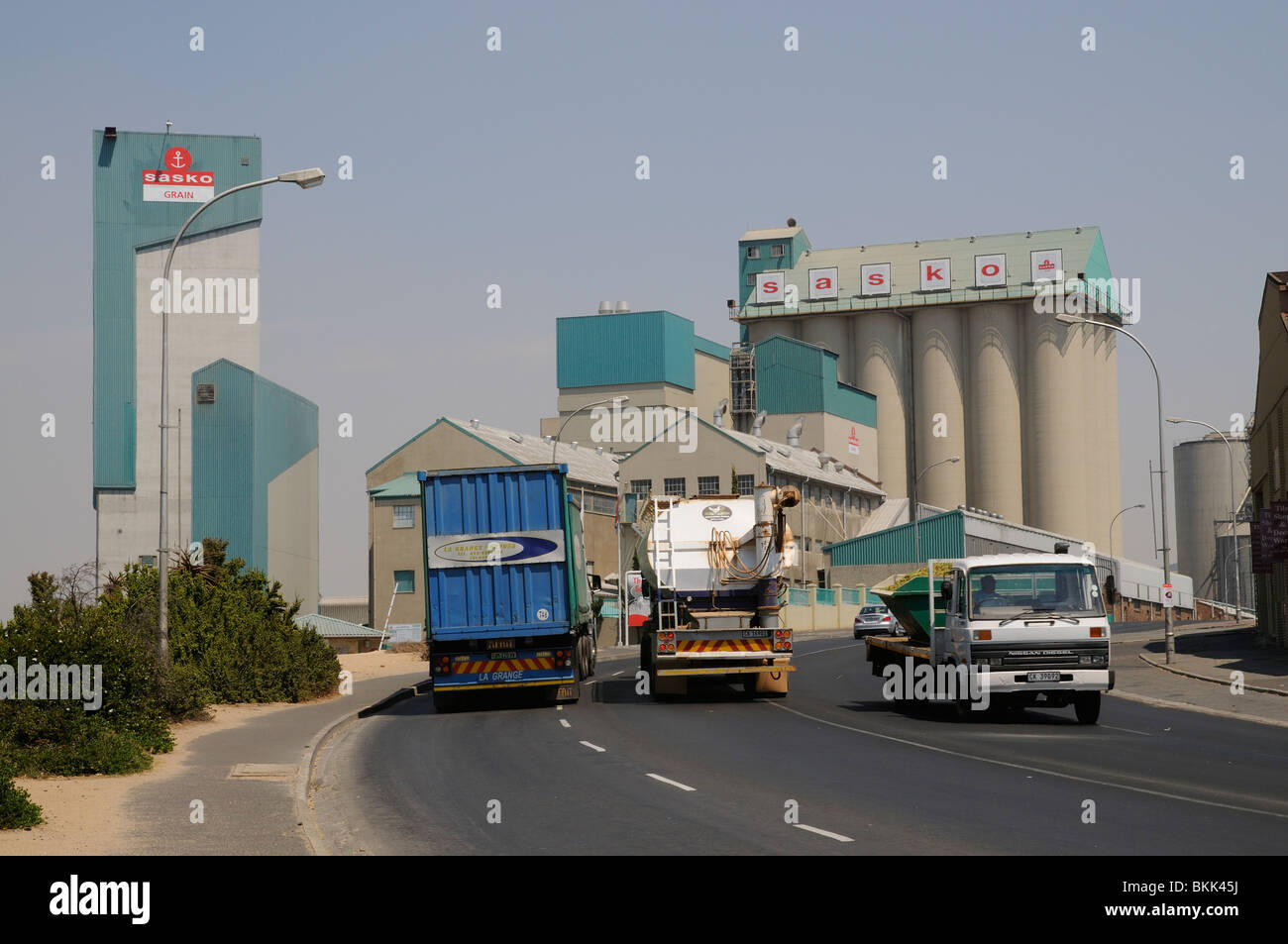 SASKO Grain plant in Malmesbury largest town in the Swartland region of ...