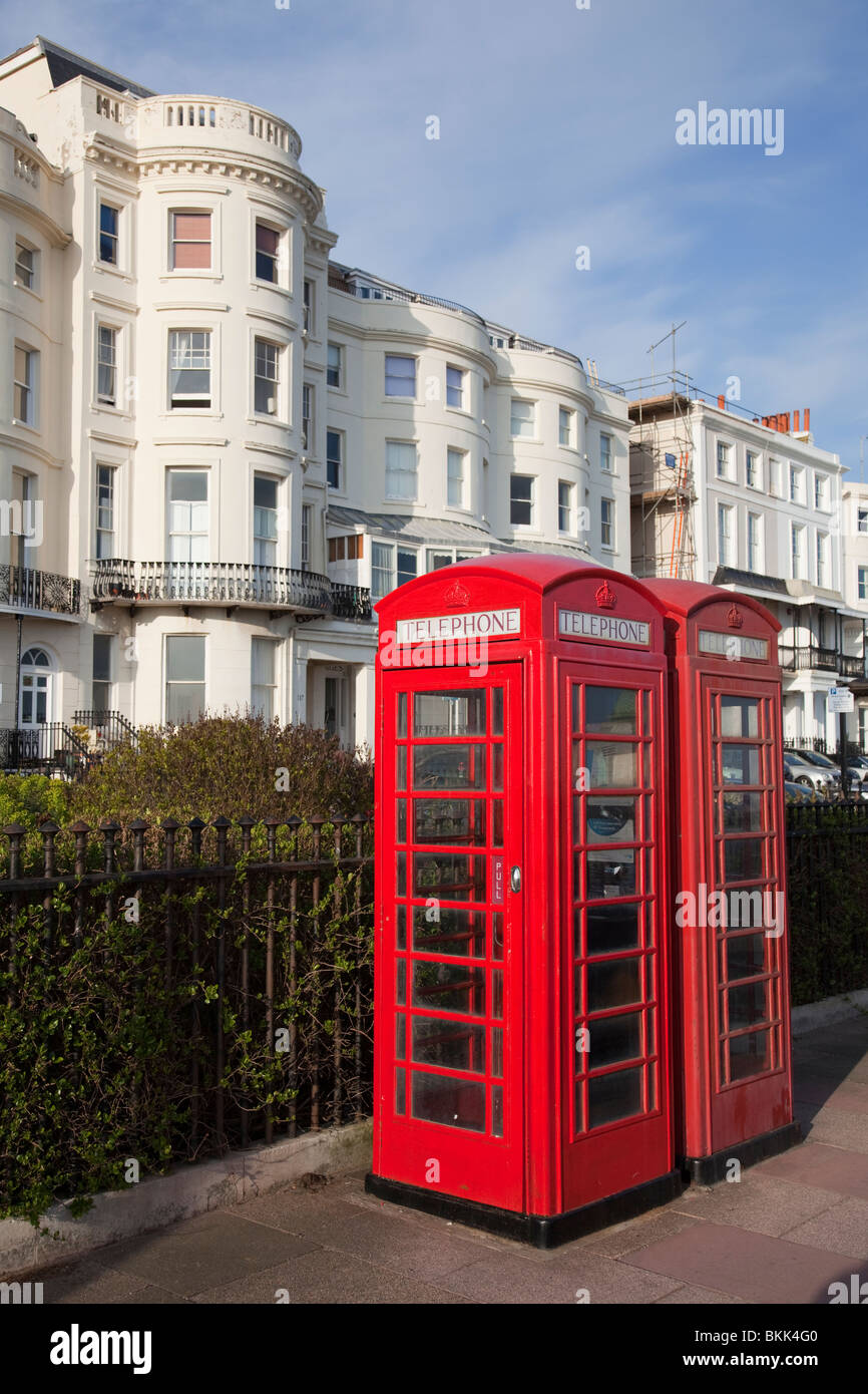 Two telephone boxes hi-res stock photography and images - Alamy