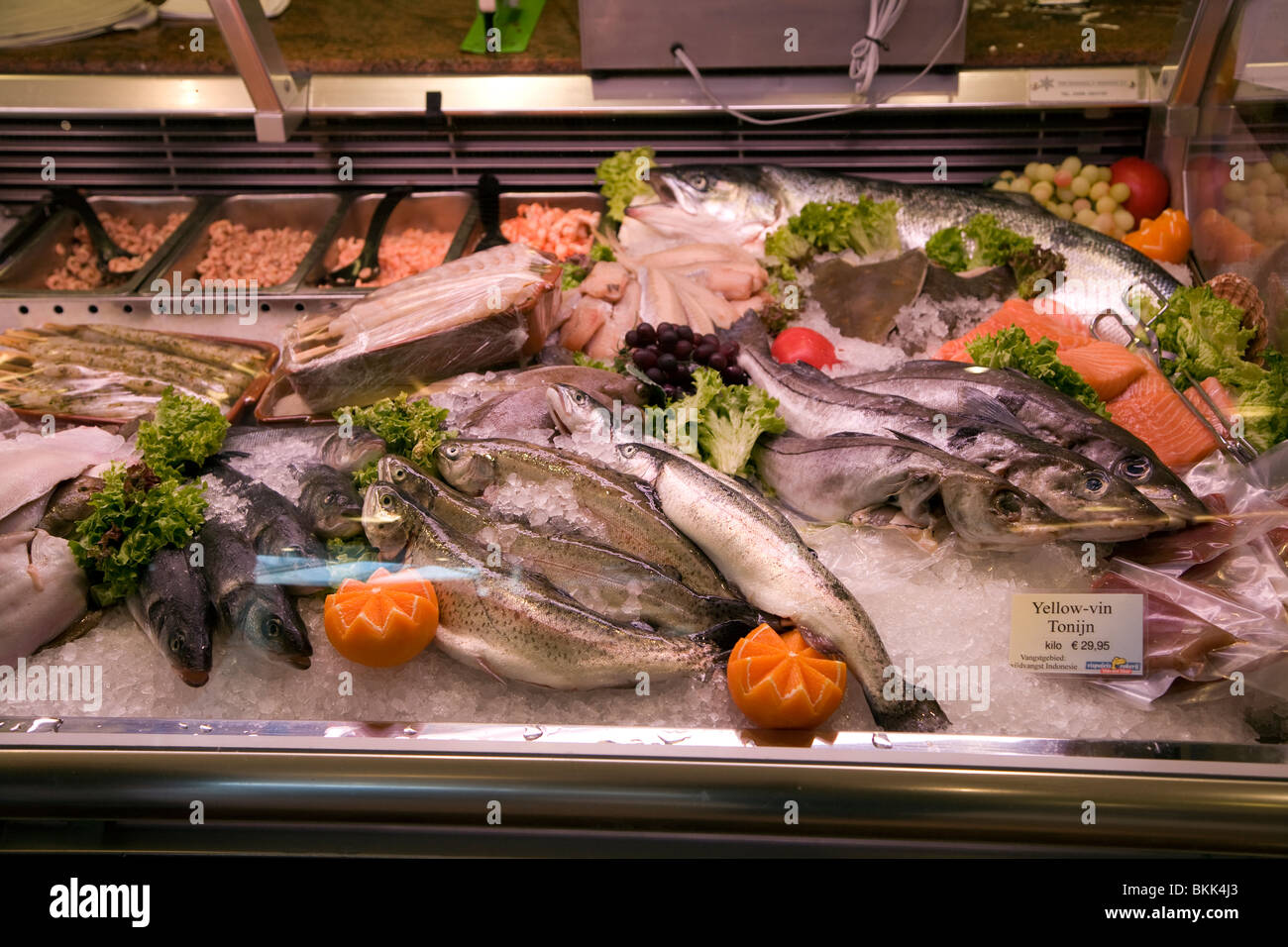 Fresh Seafood Displays