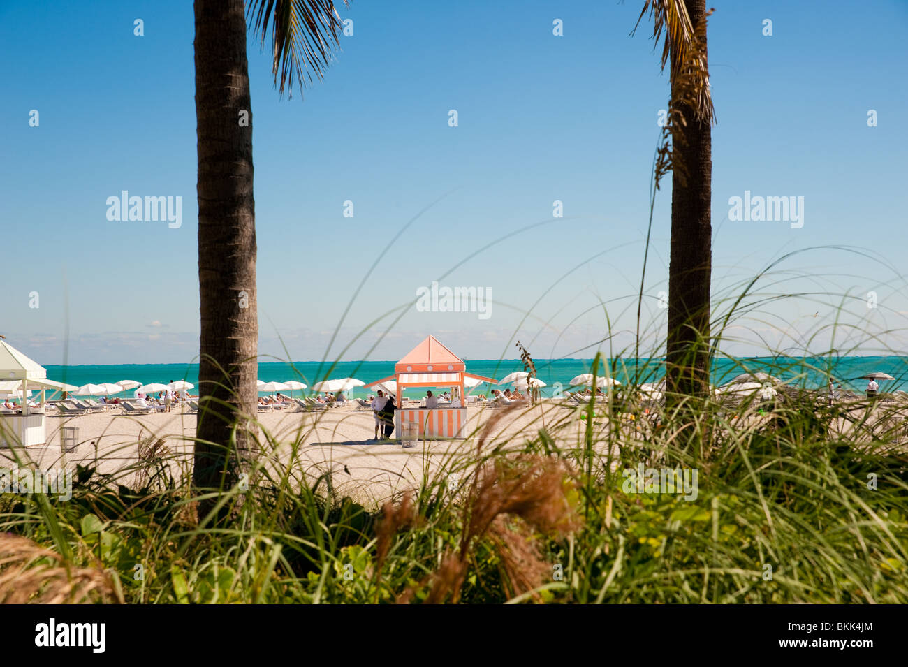 Deerfield beach on eastern coast of Florida near Miami Stock Photo - Alamy