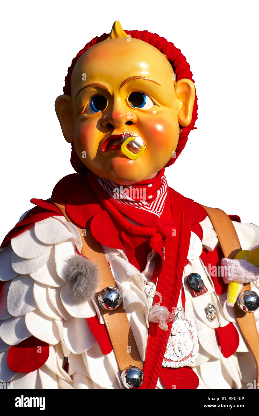 Mask in the Carnival - isolated Stock Photo - Alamy