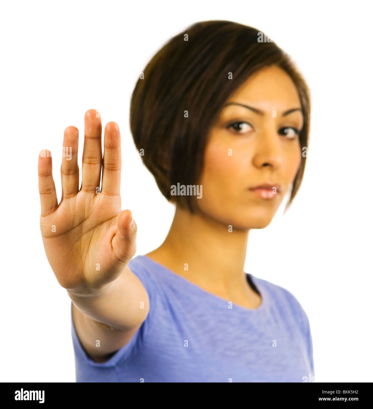 Hand forward stop hi-res stock photography and images - Alamy