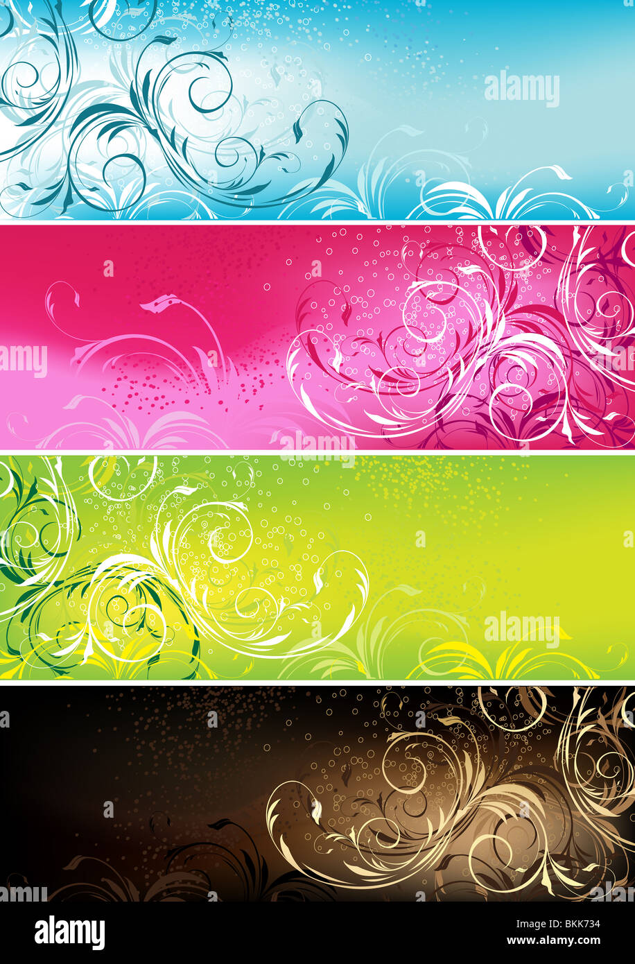 Decorative banners frame hi-res stock photography and images - Alamy