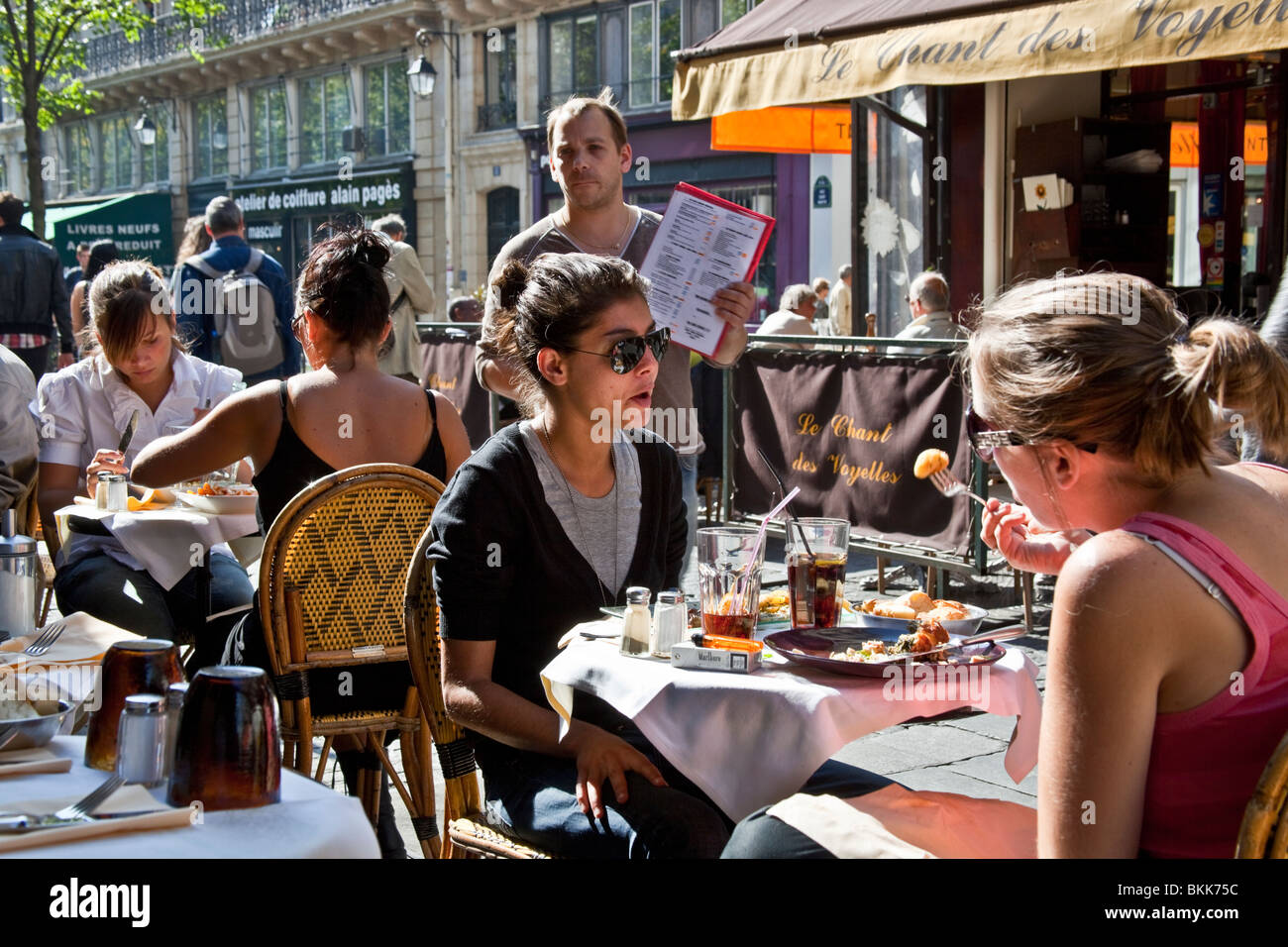 Street Cafe, Paris, France Stock Photo - Alamy