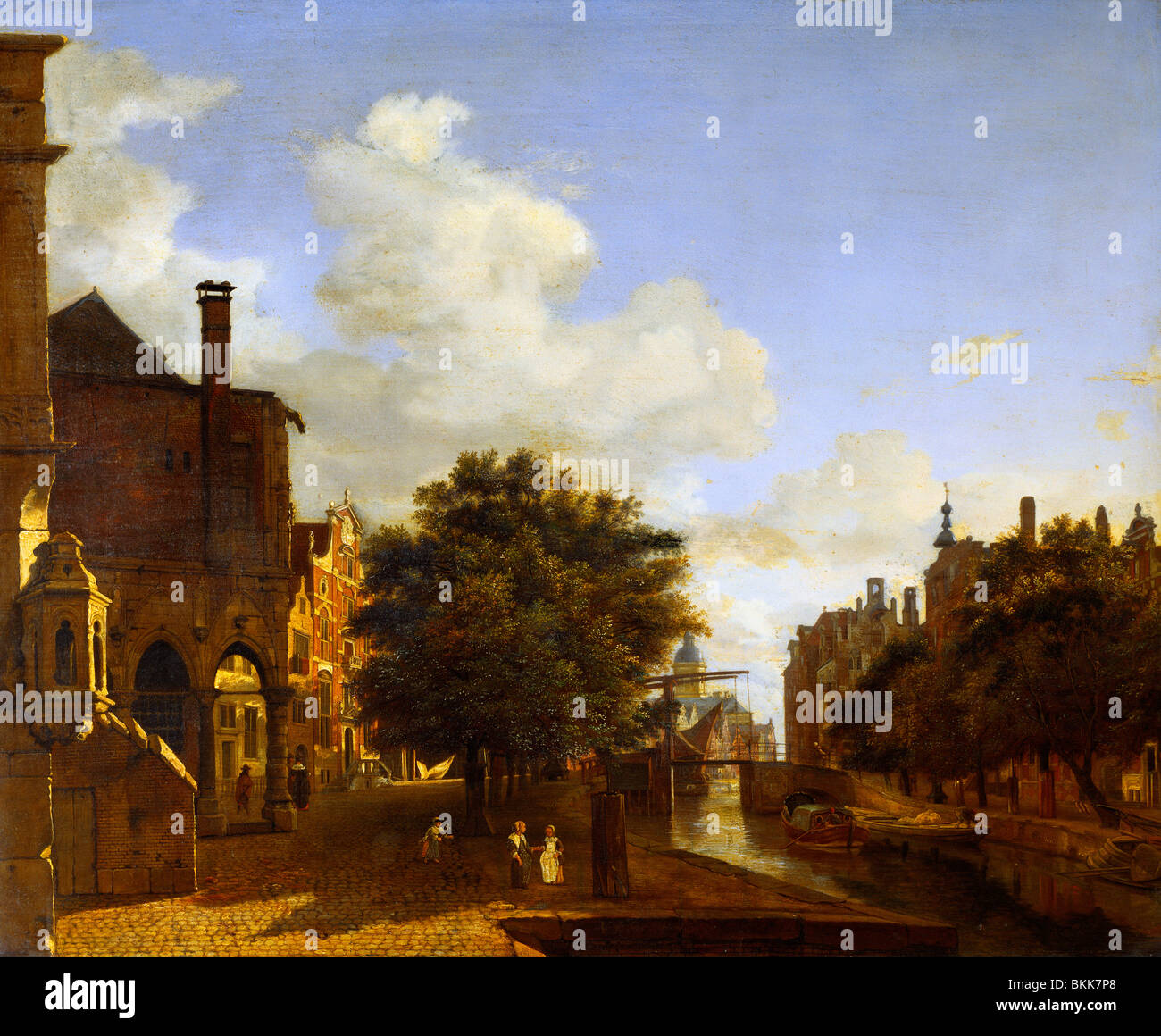 17th century street scene amsterdam hi-res stock photography and images ...