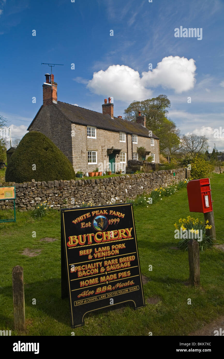 Tissington village, Peak District, Derbyshire, England Stock Photo - Alamy