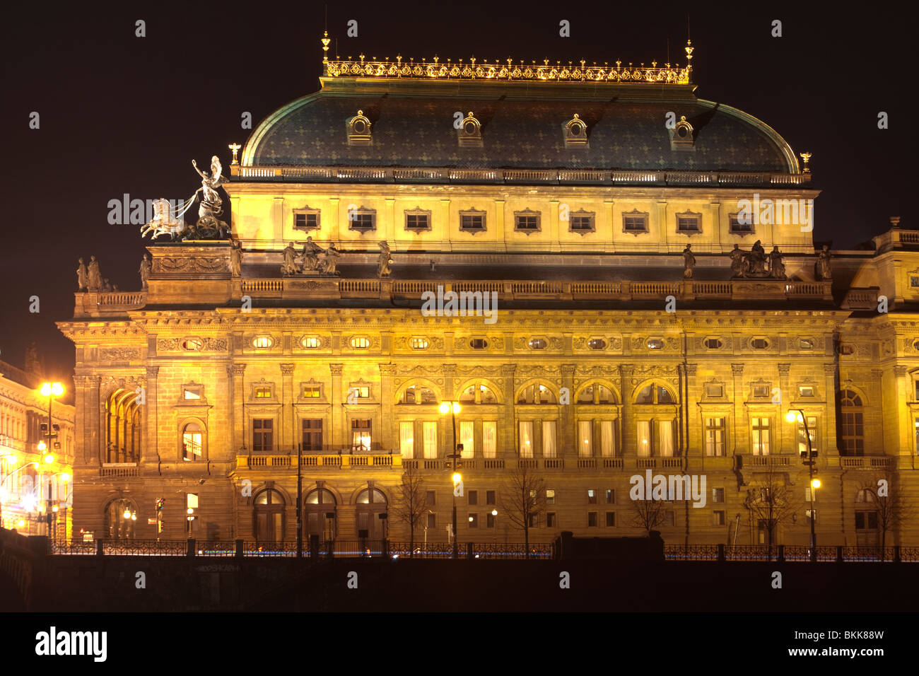 National Theatre (Národní divadlo), Prague, Czech Republic Stock Photo ...