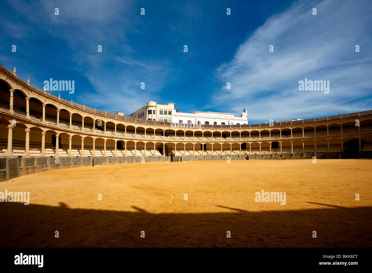 The Bull Ring, Ronda, Andalucia, Costa del Sol, Malaga, Spain Stock ...