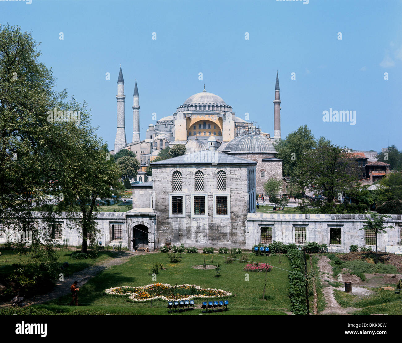 Hagia Sophia built by Justinian in the 6th century Istanbul Turkey ...