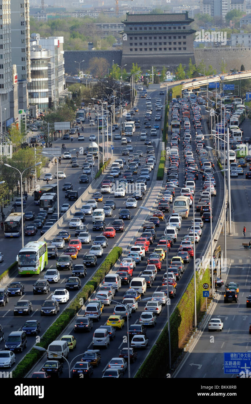 Worst traffic jam hi-res stock photography and images - Alamy