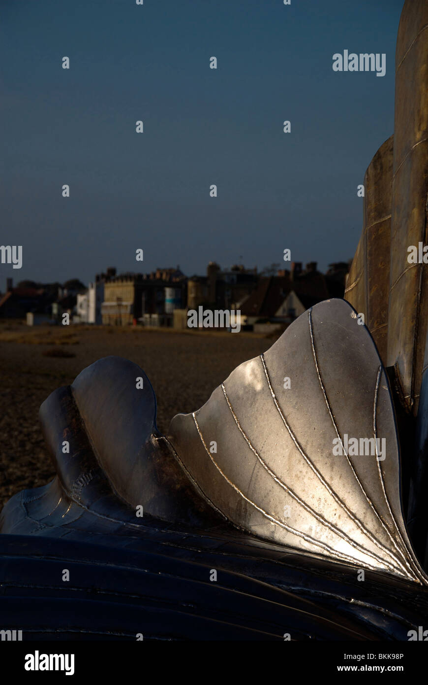 Maggie Hamblin Shell Sculpture Aldeburgh Suffolk UK Beach Sea Front ...