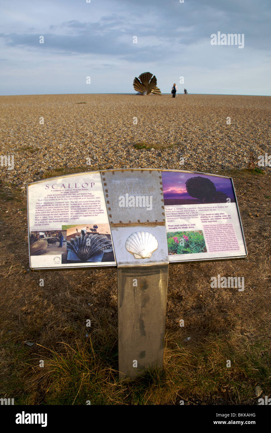 Maggie Hamblin Shell Sculpture Aldeburgh Suffolk UK Beach Sea Front ...
