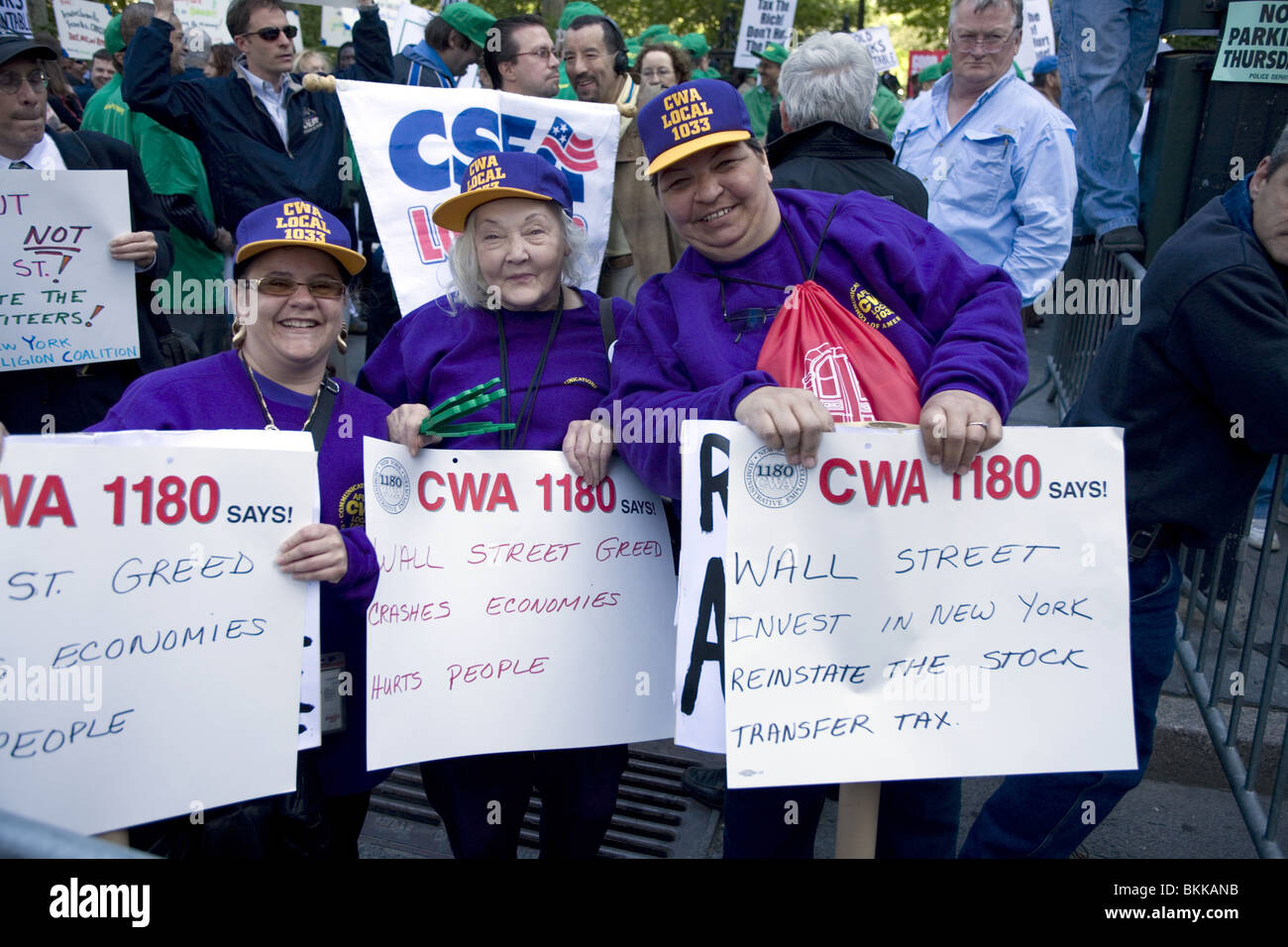 Cwa protest hi-res stock photography and images - Alamy