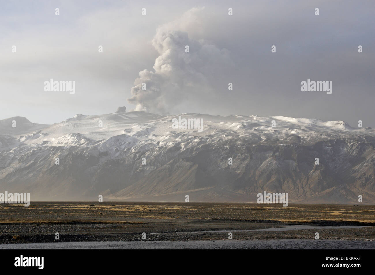 Eyjafjallajokull volcano Iceland Stock Photo - Alamy