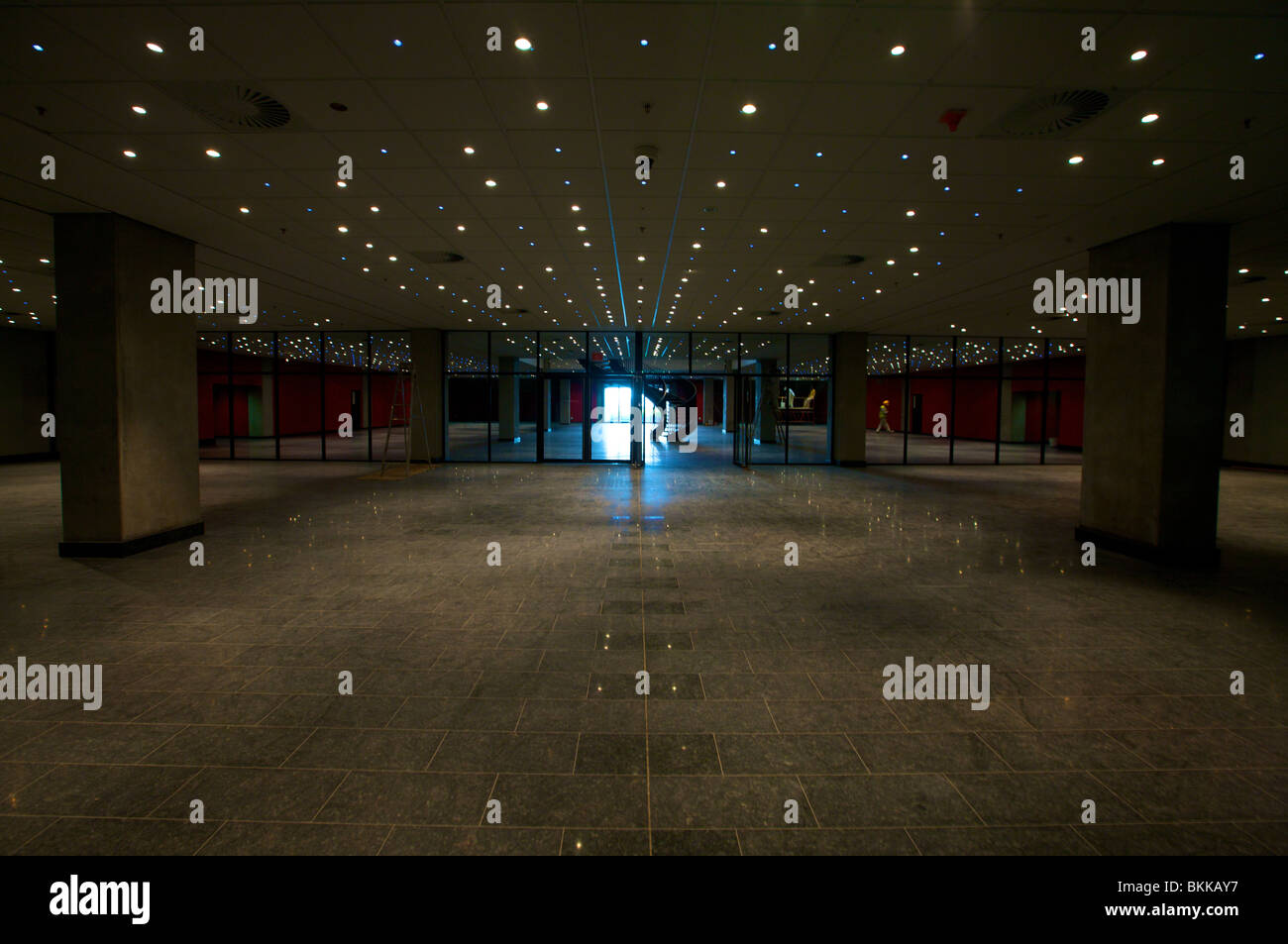 The main VIP entrance and team entrance area at Cape Town Stadium ...