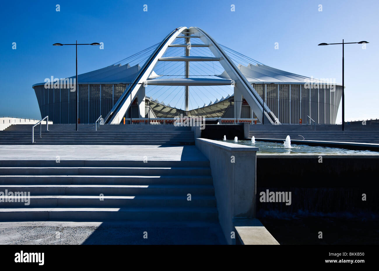 South Africa World Cup 2010, the Moses Mabhida stadium of Durban ...