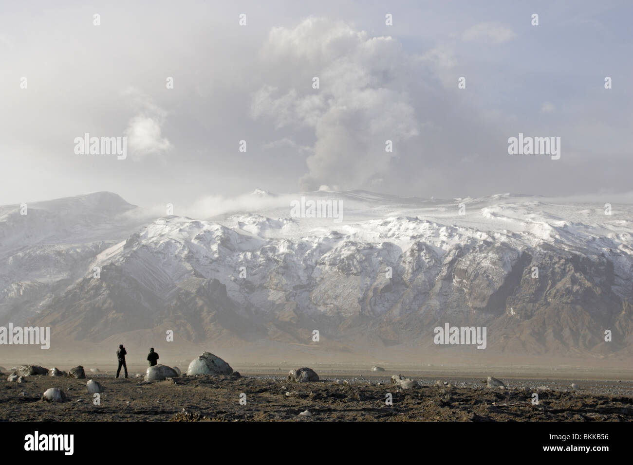 Eyjafjallajokull volcano Iceland Stock Photo - Alamy