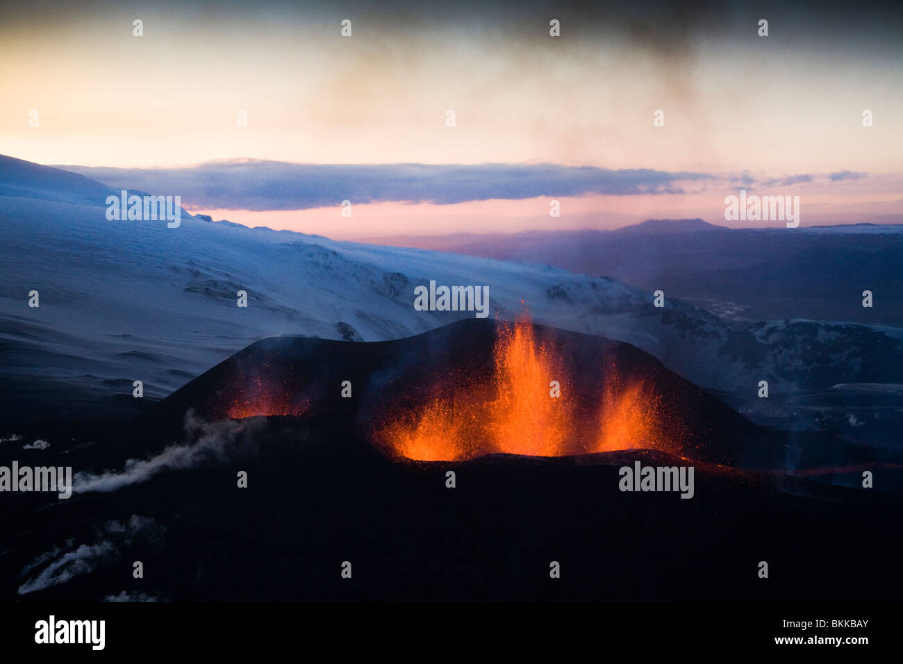 Volcano Iceland For Fire