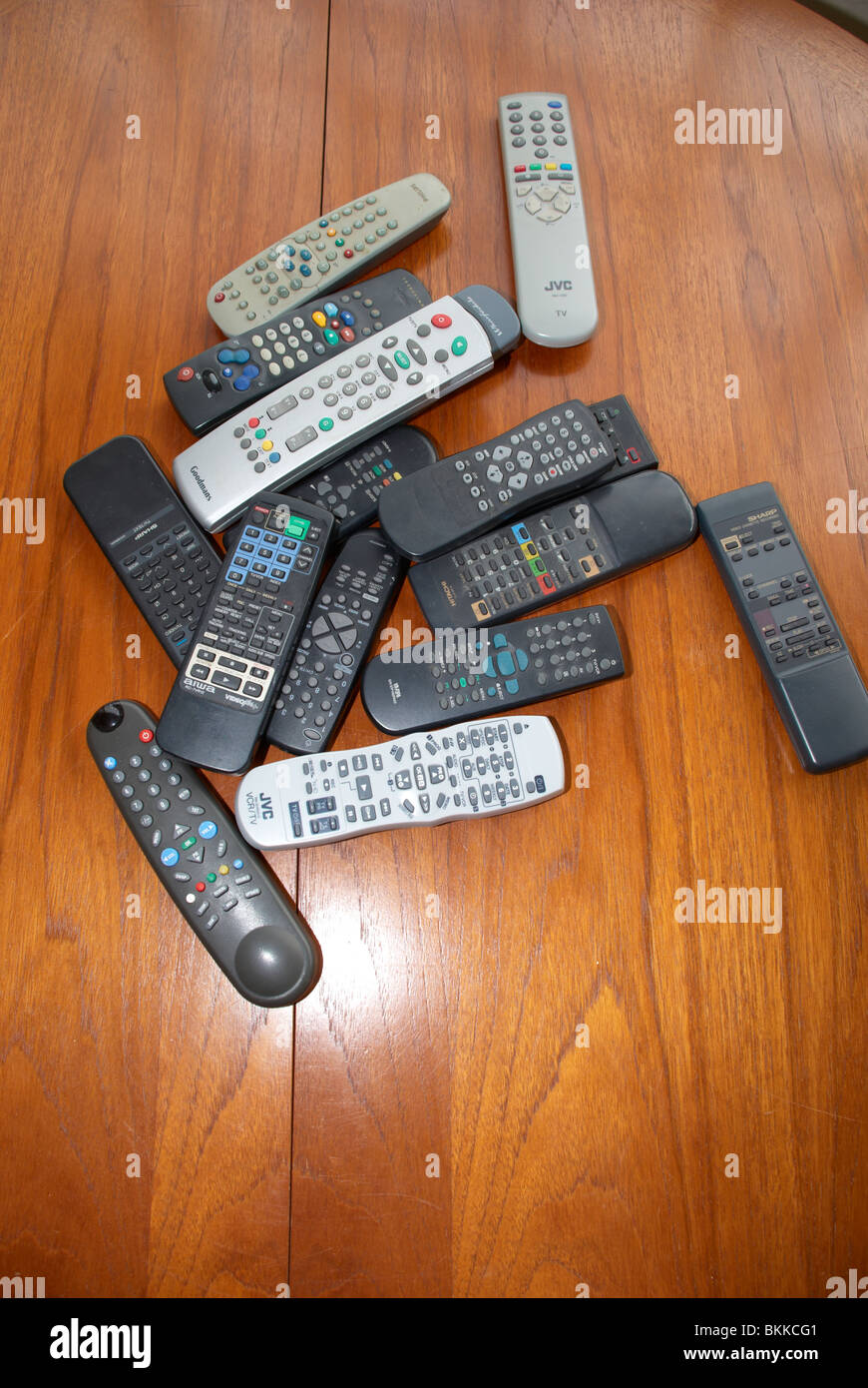 Dirty tv remote controls hi-res stock photography and images - Alamy