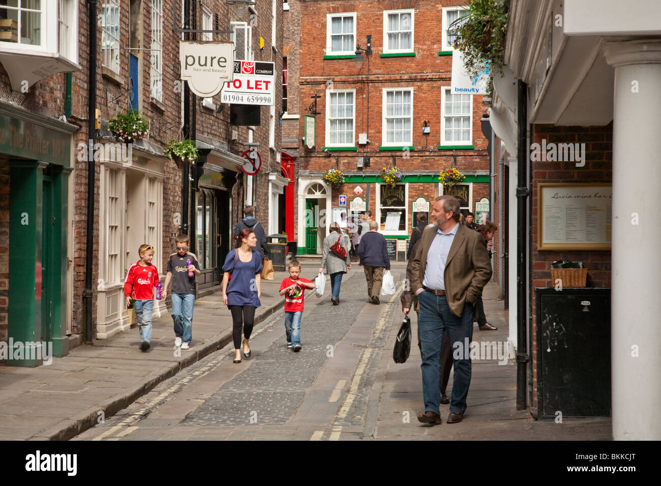 York city centre uk hi-res stock photography and images - Alamy