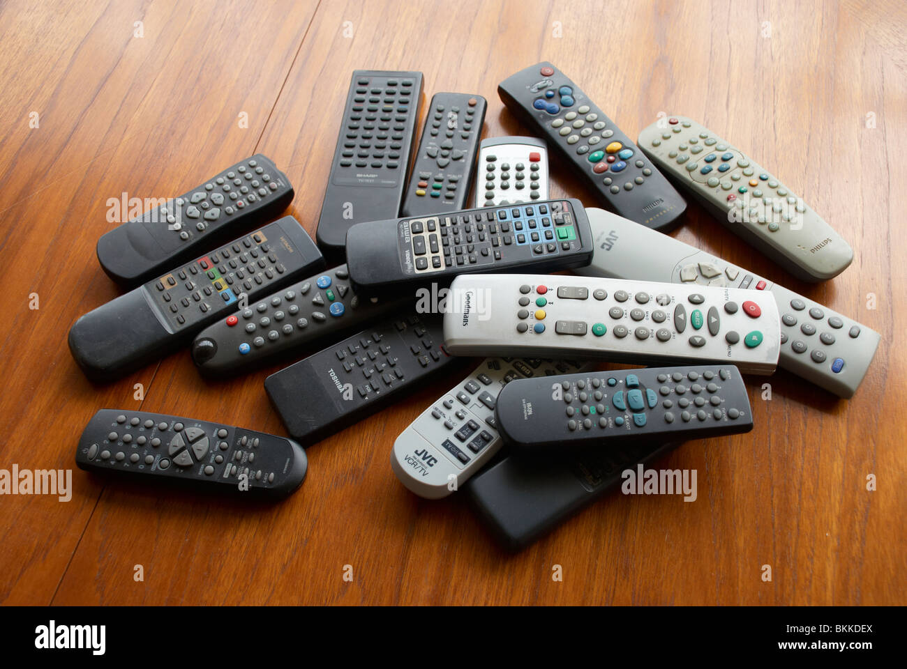 Dirty tv remote controls hi-res stock photography and images - Alamy