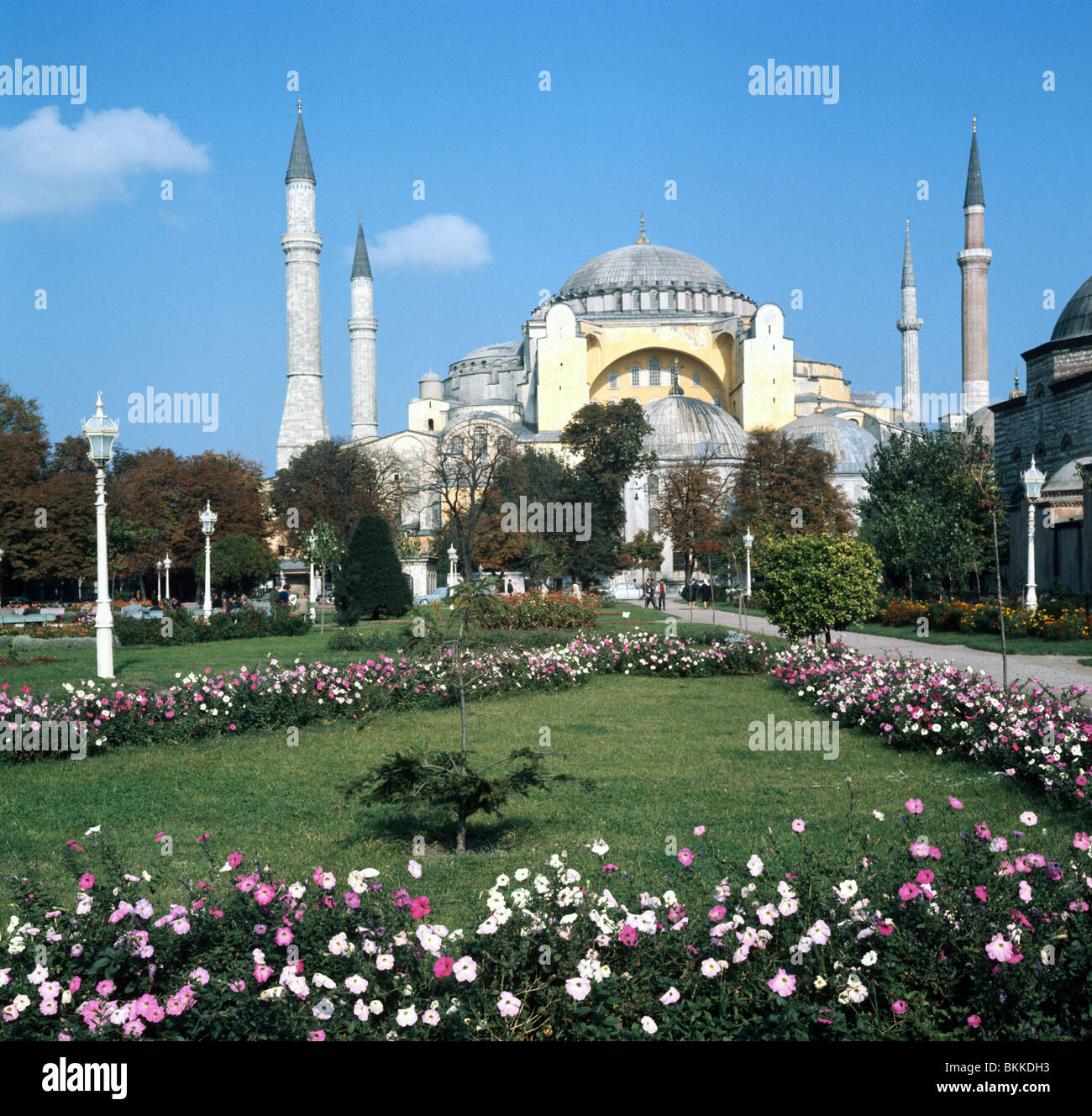 Hagia Sophia built by Justinian 6th century Istanbul Turkey Stock Photo ...