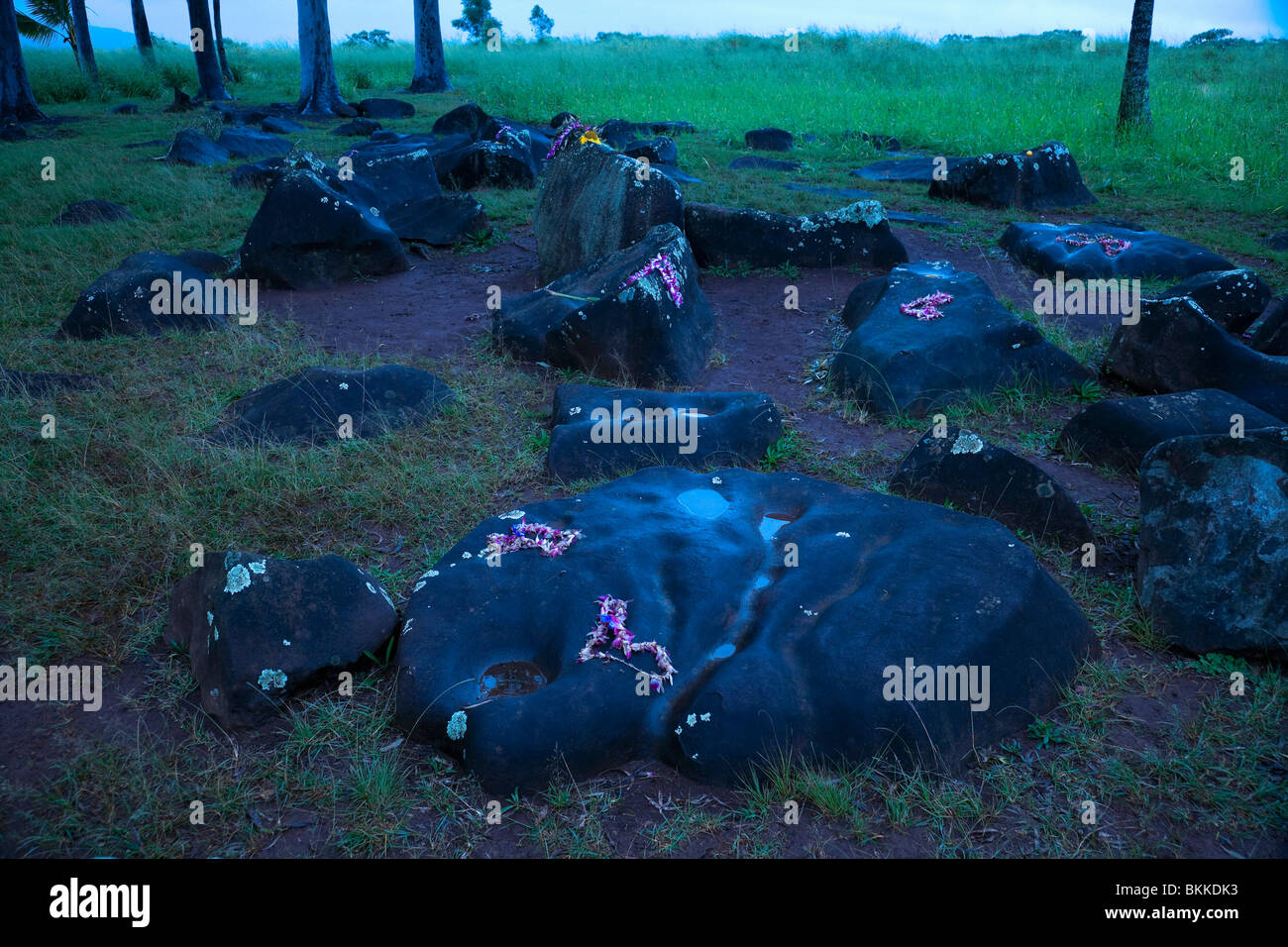 Kuhaniloko State Park on Oahu,Hawaii is the site of sacred birthing ...