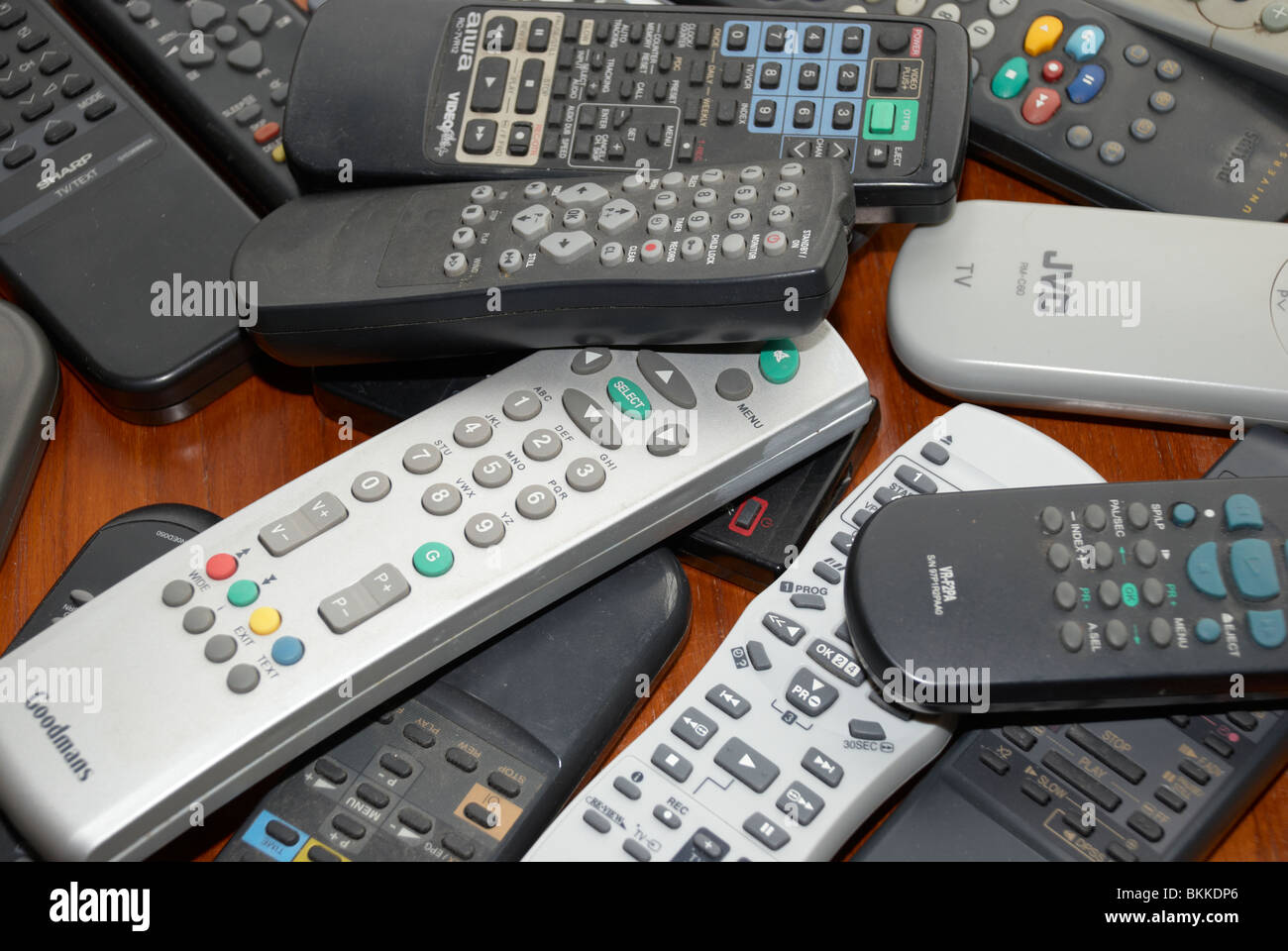 Close up remote control used hi-res stock photography and images - Alamy