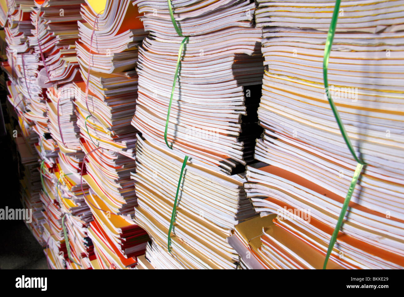 Mile High Stack Of Document