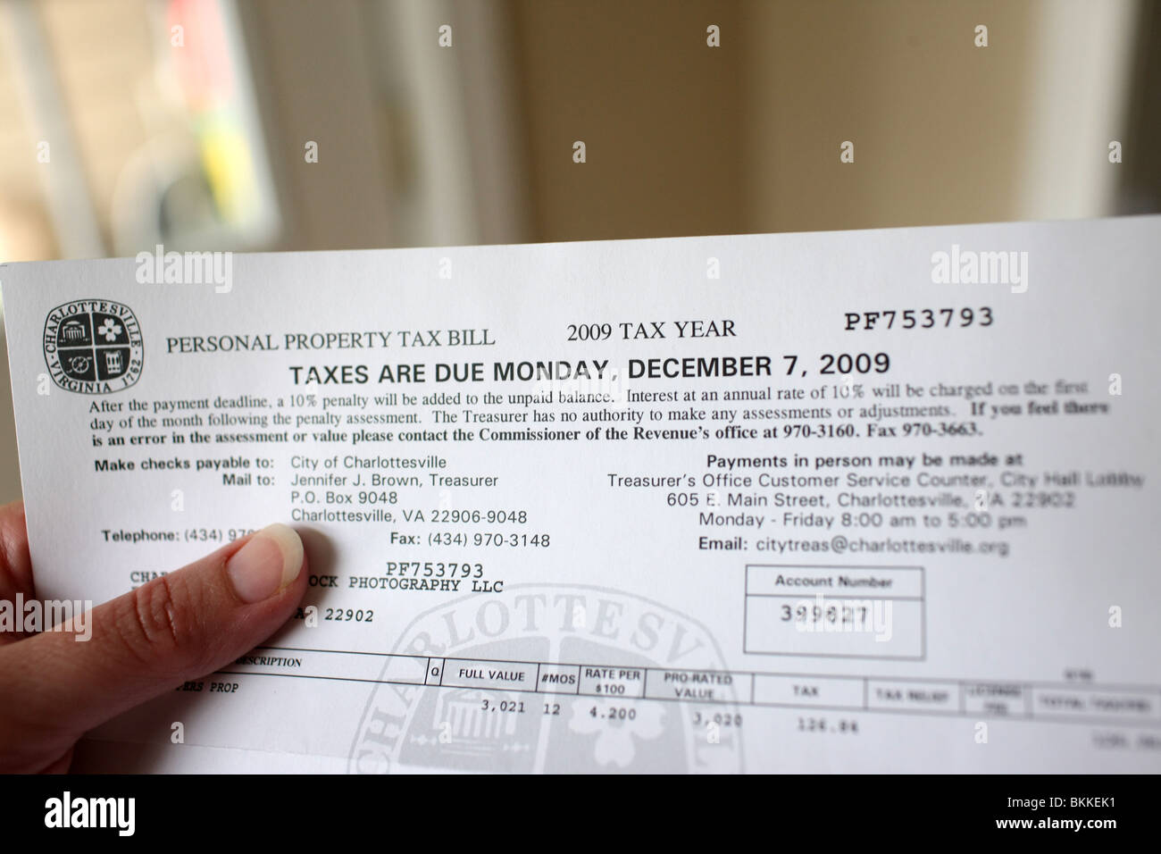 Someone looking at a letter Stock Photo - Alamy