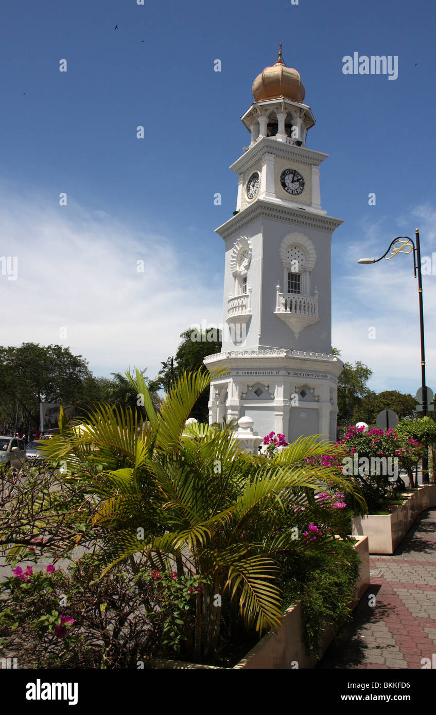 Clock tower penang hi-res stock photography and images - Alamy