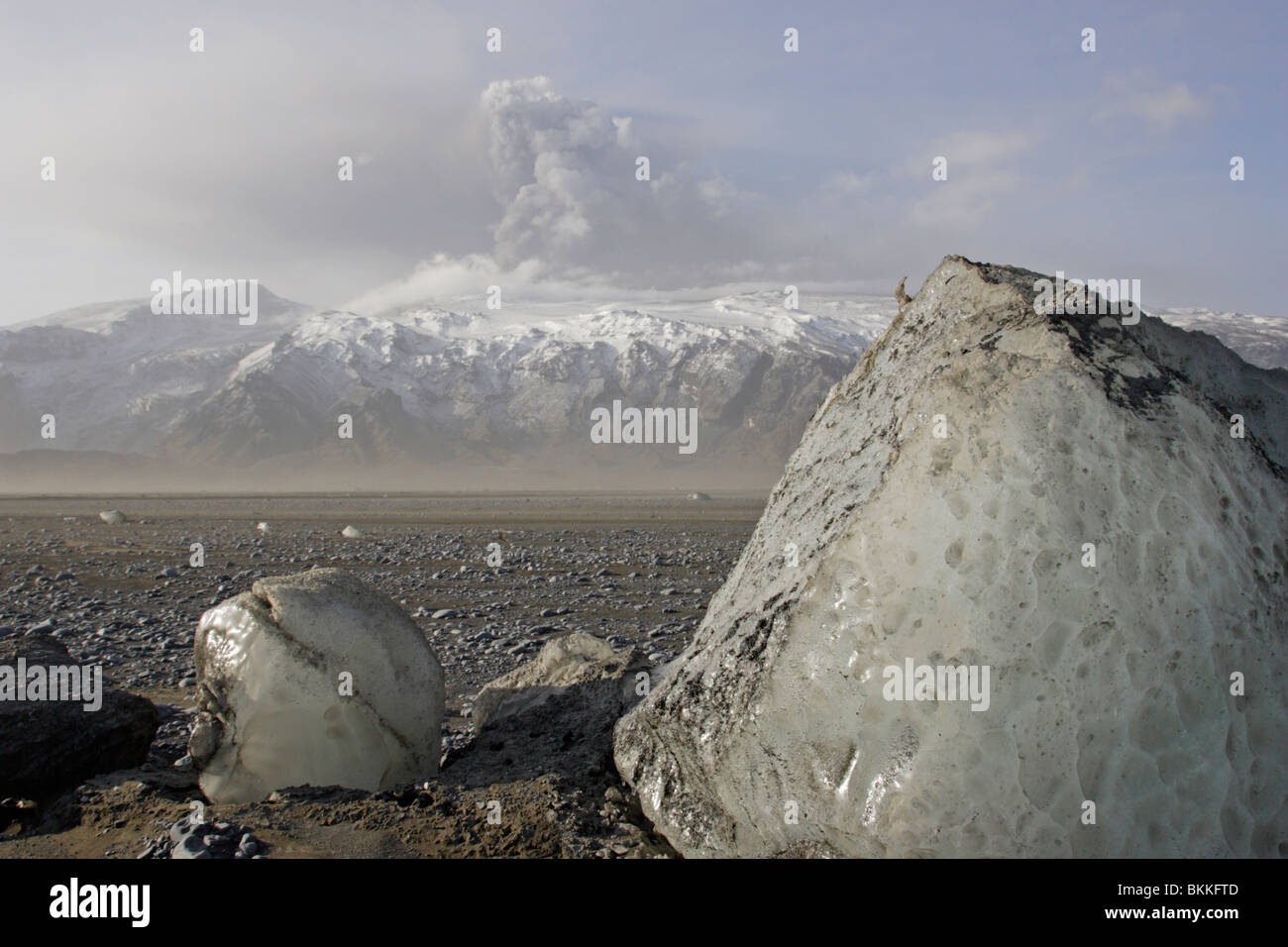 Eyjafjallajokull volcano Iceland Stock Photo - Alamy