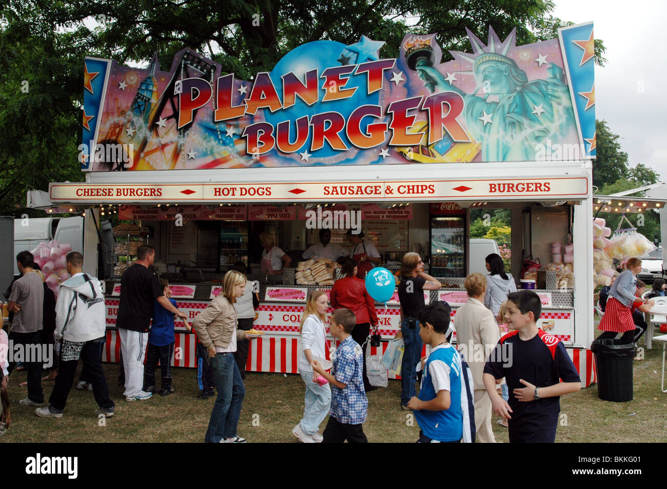 Funfair food hi-res stock photography and images - Alamy