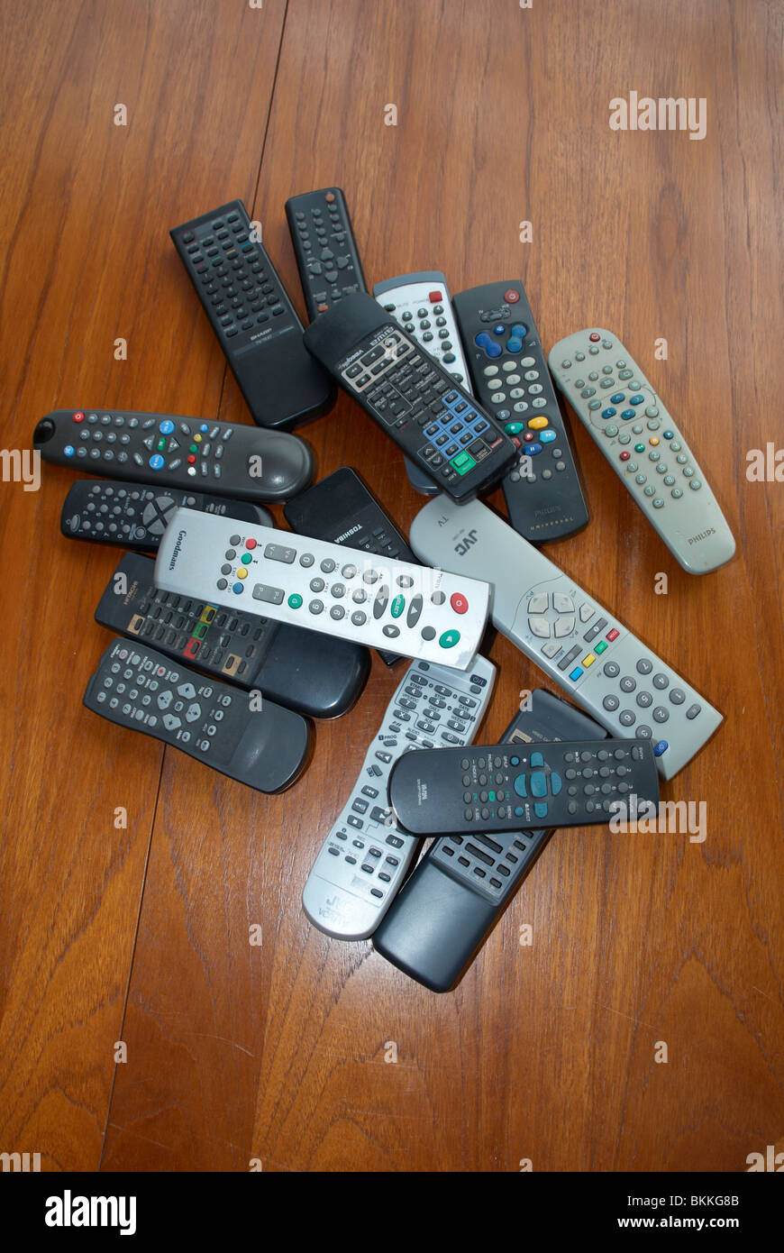 Dirty tv remote controls hi-res stock photography and images - Alamy