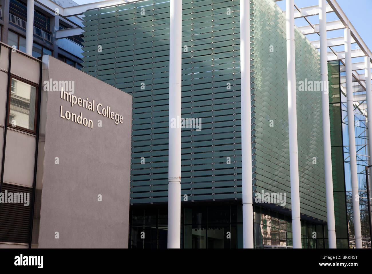 Imperial College, Exhibition Road, South Kensington, London, UK Stock ...