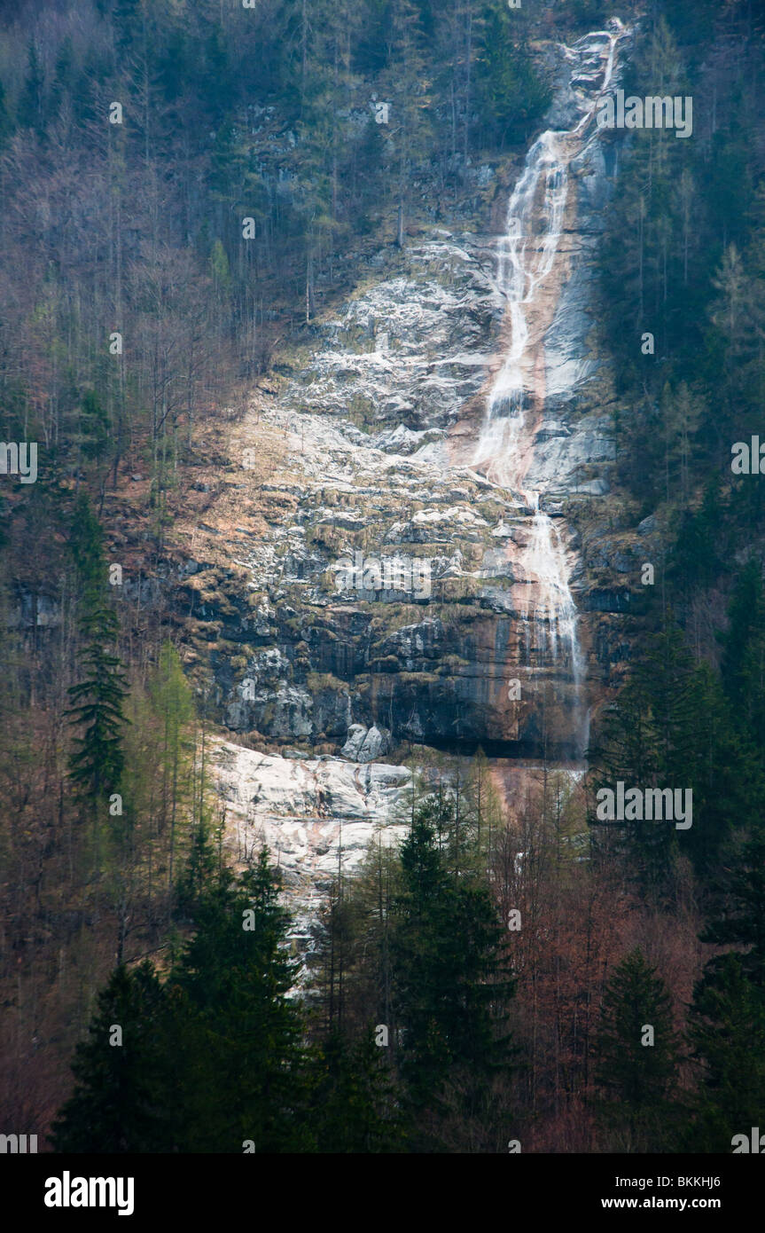 King's Lake waterfall Stock Photo - Alamy