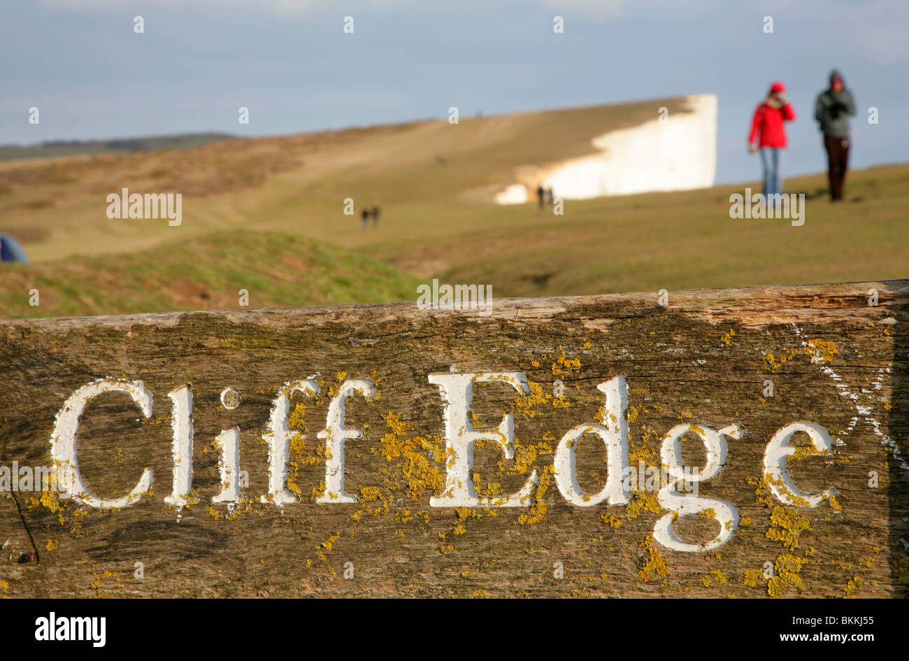 Cliff Edge Danger Sign High Resolution Stock Photography and Images - Alamy