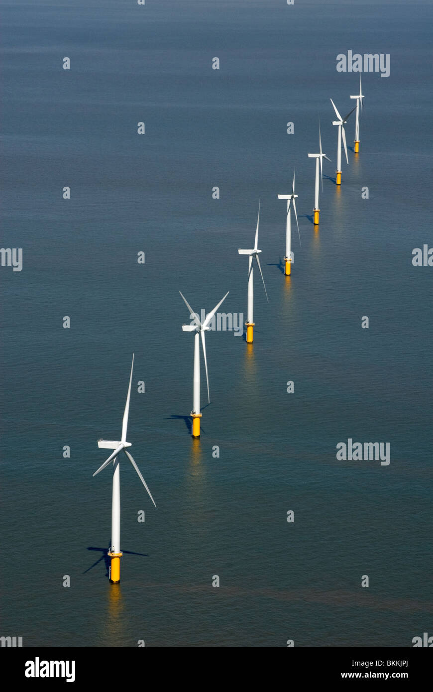 North sea offshore wind farm aerial hi-res stock photography and images ...