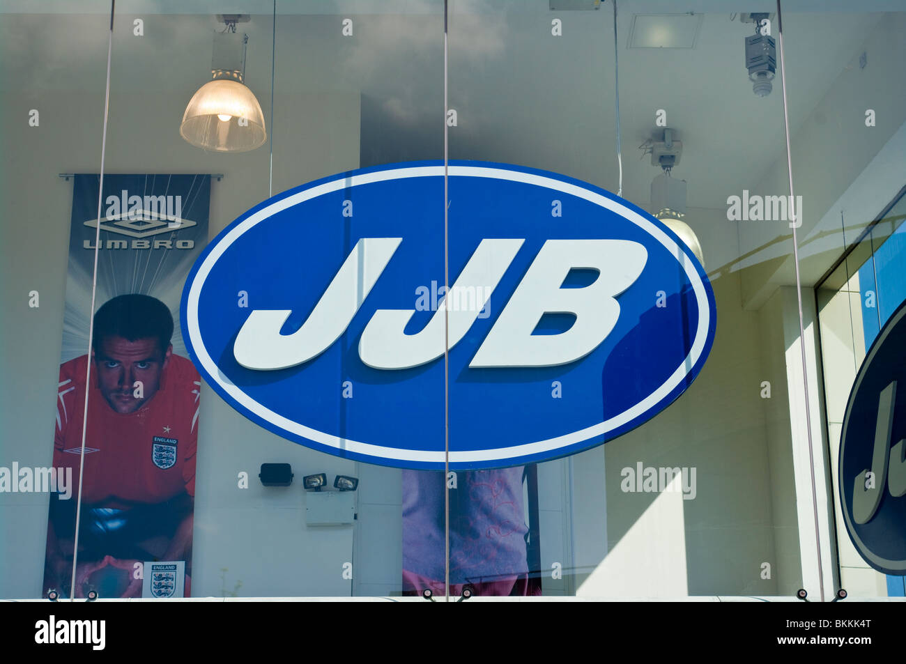 JJB Sports Clothing Sport Shop Sign Stock Photo - Alamy
